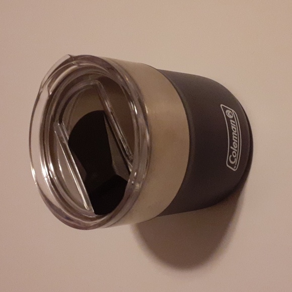 Coleman | Dining | Coleman Black And Silver Travel Mug | Poshmark